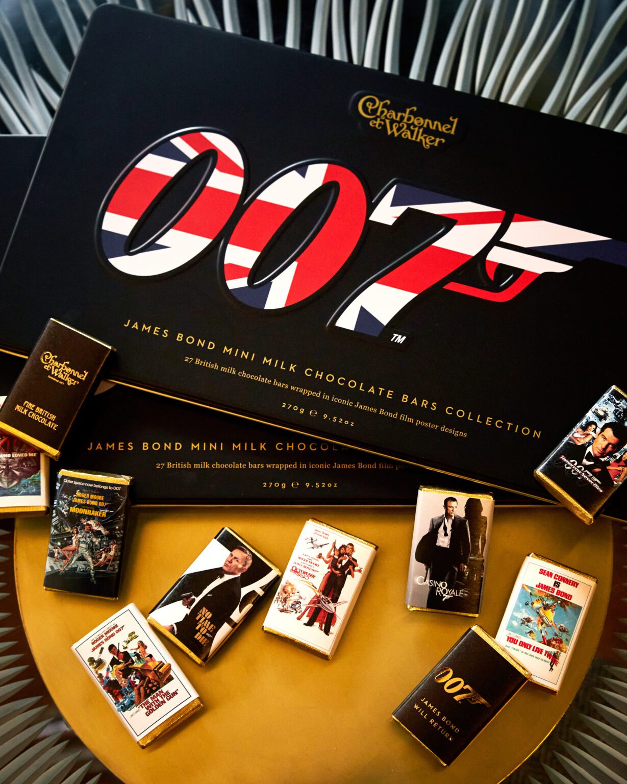 007 James Bond - Mini Milk Chocolate Collectors Tin - Charbonnel et ...
